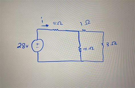 Solved Find I Using Kvl