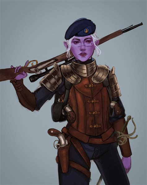 Drow Gunslinger By Ichadzu On Deviantart