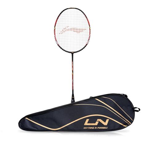 Li Ning Turbo 99 Carbon Fibre Strung Badminton Racket With Full Racket