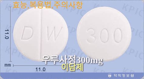 우루사정300mg 효과 및 부작용 알아보기 Inspireddaily