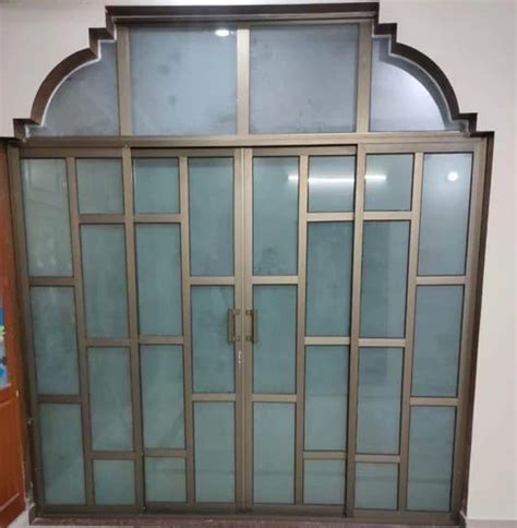 Swing Aluminium Glass Door For Home Thickness 14 Mm At ₹ 750sq Ft