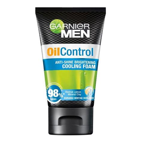 Garnier Men Turbolight Oil Control Cooling Foam 100ml Watsons