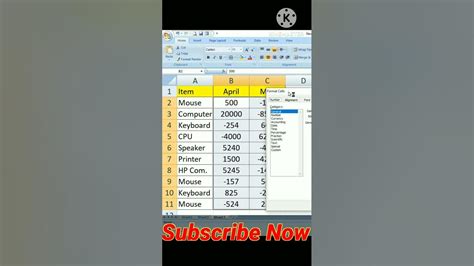ms excel me postive and negative color alag alag kaise kare gs online