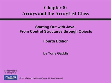 Cso Gaddis Javachapter8 Ppt Programming Languages Computing
