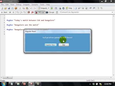 VB Script Basics Data Types And Variables Part YouTube