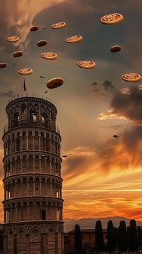 Free Ufos Over Pisa Image Ufo Pisa Sunset Download At Stockcake