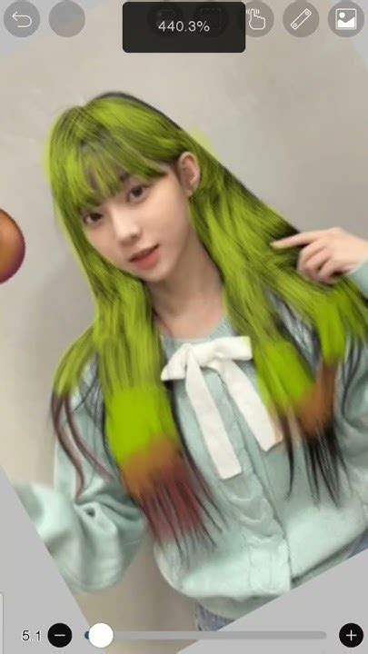 에스파 윈터 🥝 염색 Kpop 염색 에스파 Youtube