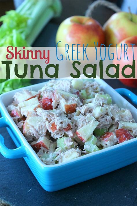 Skinny Greek Yogurt Tuna Salad The Yooper Girl