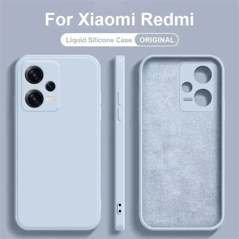 Original Liquid Silicone Cases For Xiaomi Redmi Note Pro Turbo Mi
