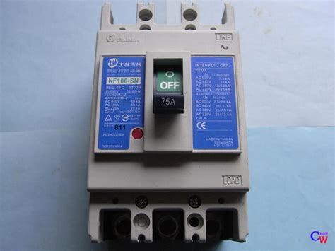 士林電機 斷路器 Nf100 Sn 無熔絲開關 二手 露天拍賣
