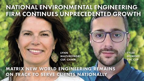 Matrix New World Engineering On Linkedin Matrix Expands Ehs Practice And Welcomes New Strategic