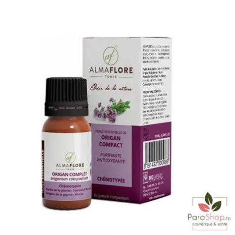 Almaflore Huile Essentielle D Origan Compact 10ML