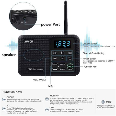 Piece Digital Wireless Intercom Set Mile Range All In Audio