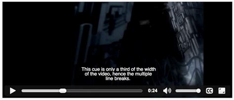 Html Subtitles And Closed Captions