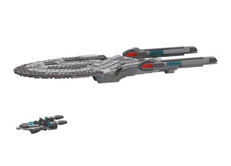 Lego Moc Uss Voyager A Lamarr Class Special Science Ship By Legendaj