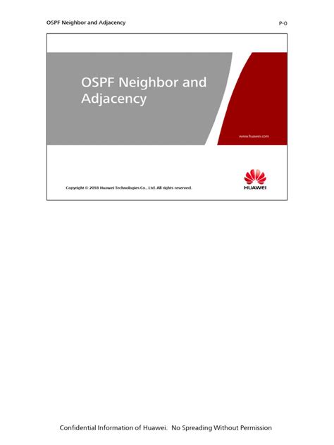 Ospf Neighbor And Adjacency Pdf Network Architecture Computer