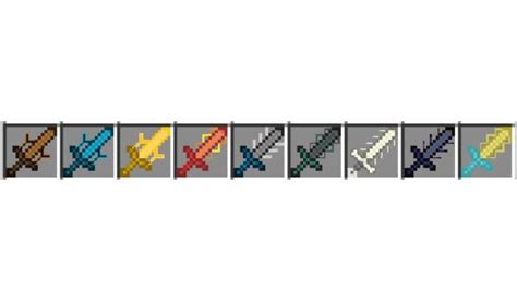 Cyan Warrior Swords Mod Para Minecraft 1165 1152 Y 1122