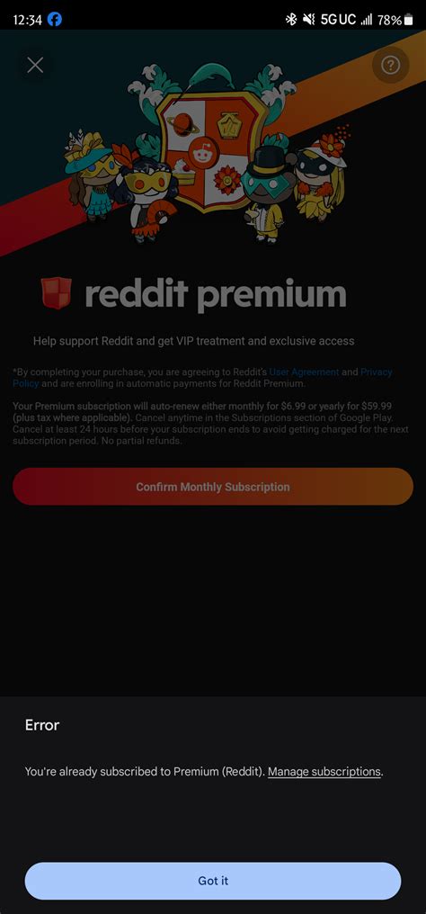 [android] Premium But Not Premium R Bugs