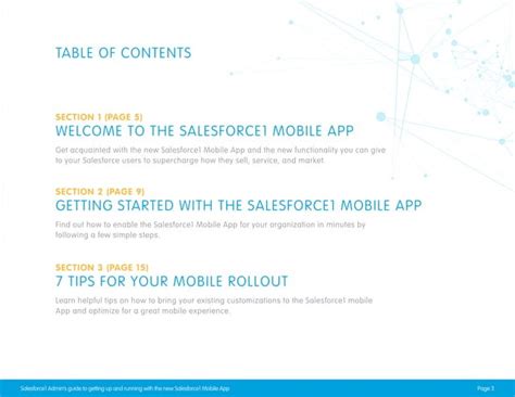 Salesforce1 App Getting Started Guide Ppt
