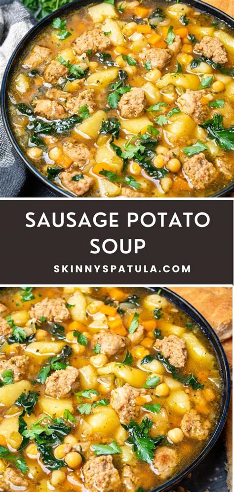 Sausage Potato Soup Skinny Spatula