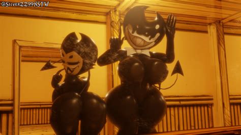 Rule 34 2girls Ass Bendy Bendy And The Ink Machine Bendy Fem Big Ass Big Breasts Breasts