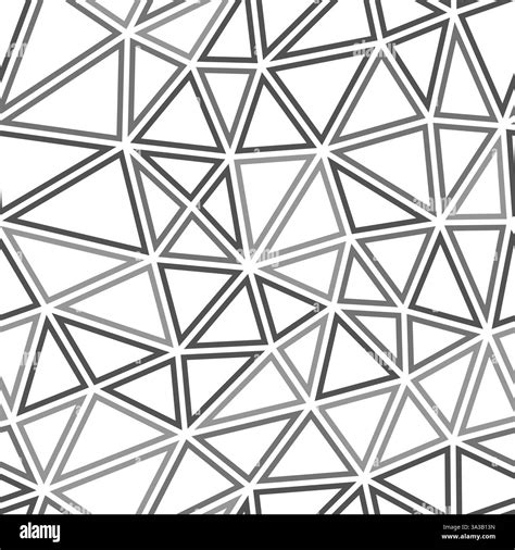 Vector Science Background Medium Triangles Size Monotone Style Geometric Shapes Outlined