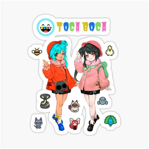 Toca Boca Toca Boca 2021 Toca Life World Sticker By Rajiinom Redbubble