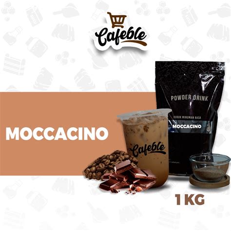 Jual Cafeble Bubuk Minuman Premium Rasa Moccaccino Kemasan 1 Kg
