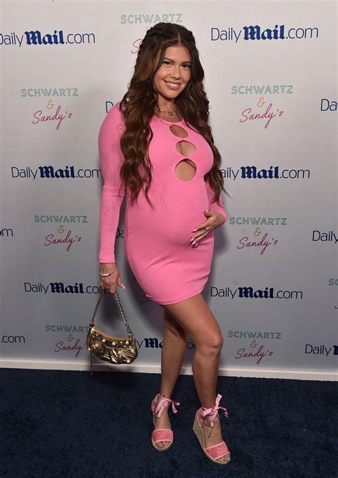 Pregnant Chanel West Coast Stuns In Sexy See Through Dress