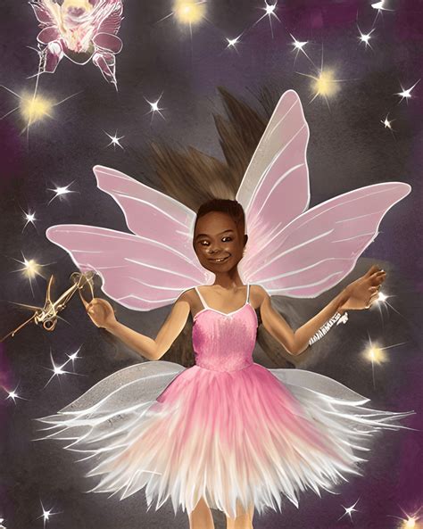 Fairy Princess With Tera And Star Wand Creative Fabrica