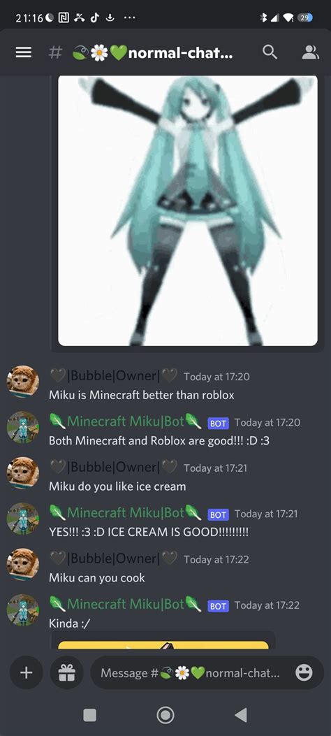 I Made A Fun Hatsune Miku Bot R Discordbots