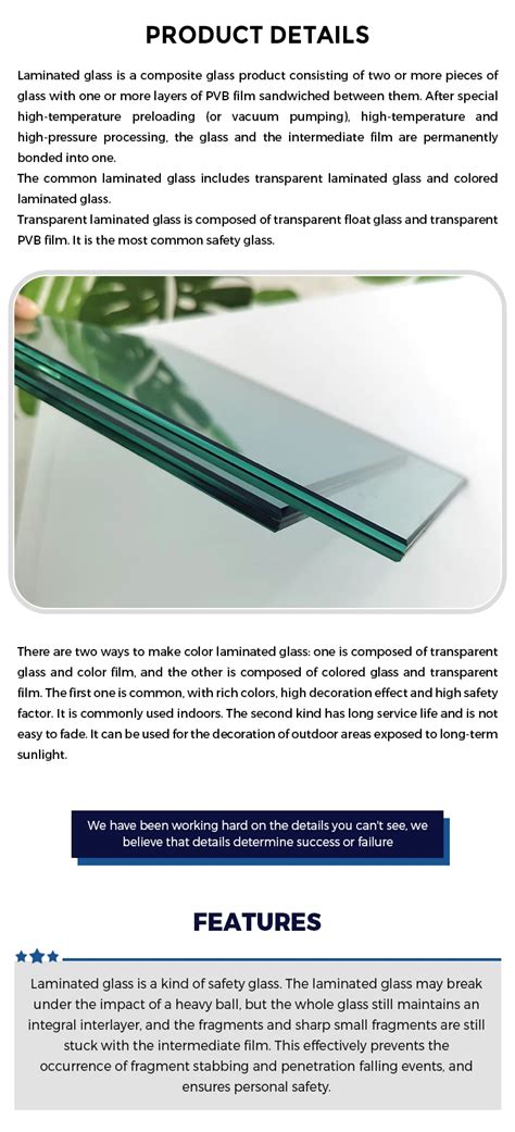 Curtain Wall Tempered Laminated Glass Floor Laminated Glass Fence Buy