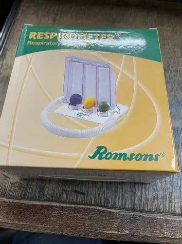 Romsons Respirometer Ball Breathing Exerciser At Rs In Indore