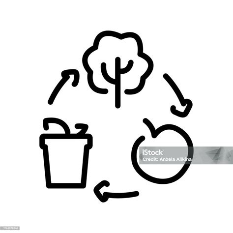 에코 제로 생산 Olor 라인 아이콘입니다 웹 페이지용 픽토그램 0에 대한 스톡 벡터 아트 및 기타 이미지 0 0명 개념 Istock
