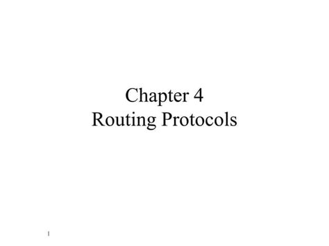 Wsnchapter 4 Routing Protocols Ipptx