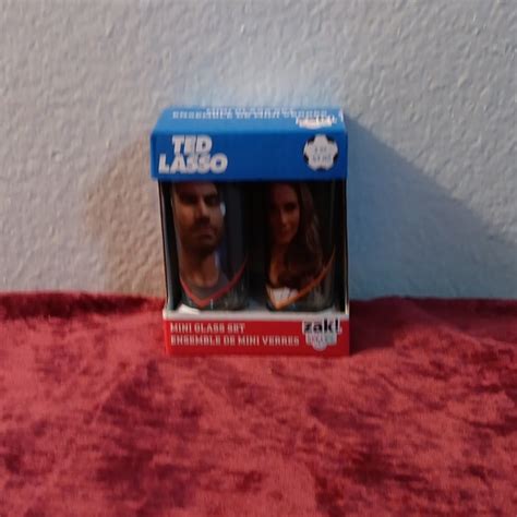 Zak Dining New Set Ted Lasso Shot Glasses Poshmark