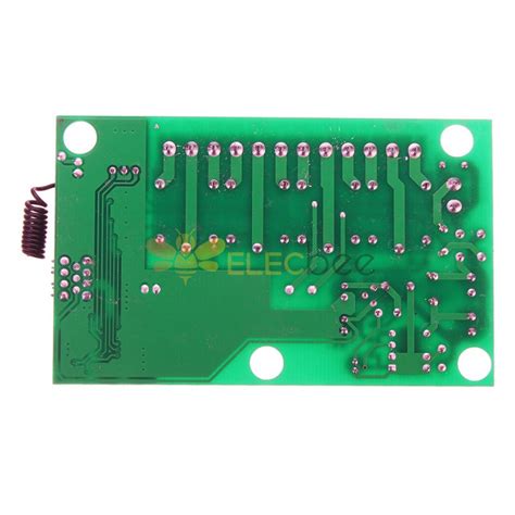 433MHz Intelligent Wireless Remote Control Switch High Voltage AC220V 4 Channel Remote Control