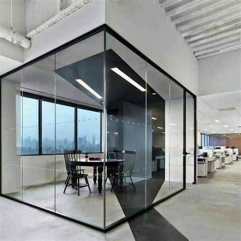 Black Usd White 4 Aluminium Glass Office Cabin At ₹ 1450sq Ft In New