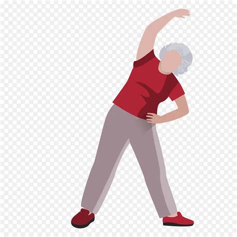 卡通做操的老奶奶png图片素材下载 图片编号yrajwlnq 免抠素材网