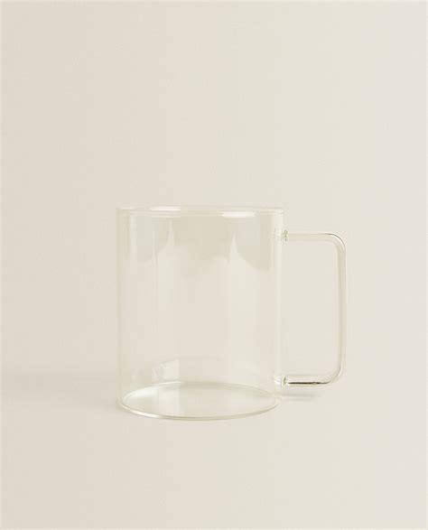 Borosilicate Glass Mug Zara Home United Kingdom