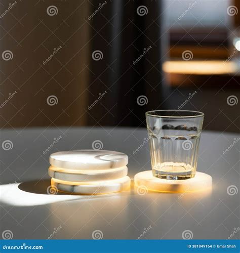 Fluted Glass Texture With Light Reflection And Displacement Effect For Background And Design