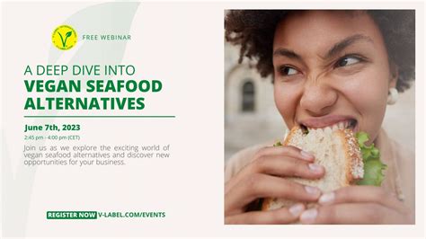 Free V Label Webinar A Deep Dive Into Vegan Seafood Alternatives V Label