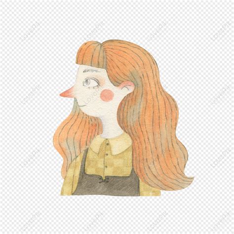 어린 소녀 아바타 Png 일러스트 무료 다운로드 Lovepik