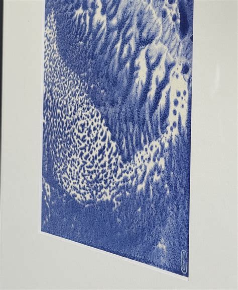 Drip Ii Monotype By Silje Harlander 350 Art Center East