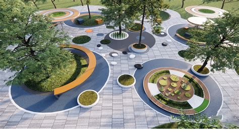 Landscape Design Node Model TurboSquid