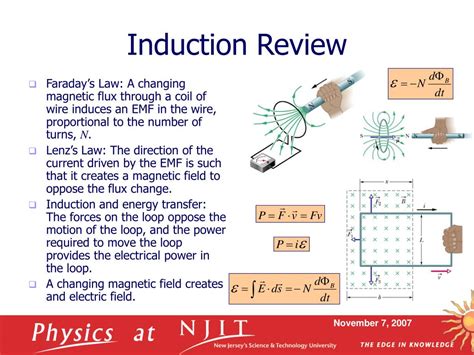Ppt Physics 121 Electricity And Magnetism Lecture 12 Induction Ii