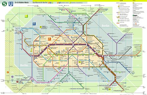 Mapa metro Berlín Berlin U Bahn Mapa Metro