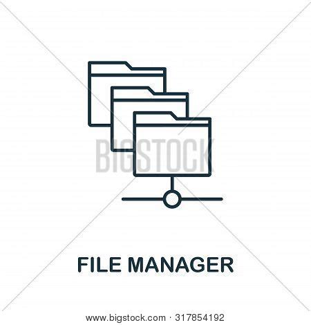 File Manager Icon Vector Photo Free Trial Bigstock