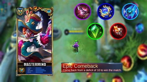 HARLEY EPIC COME BACK MOMENT Best Build Build Top Global Mobile Legends MLBB
