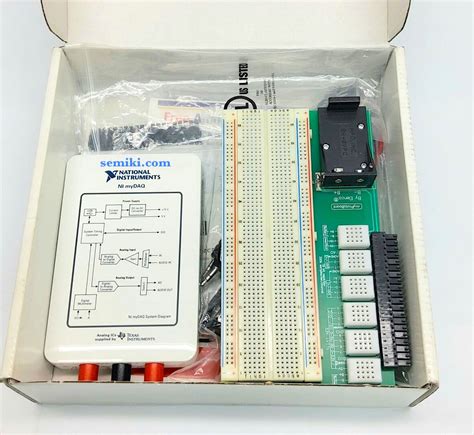 NI MyDAQ University Kit Labview Programmable Signal Analyzer SEMIKI COM